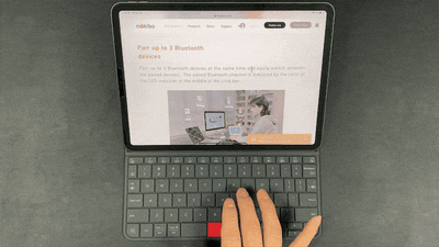 Touchpad Fusion Keyboard - Universal | Mokibo