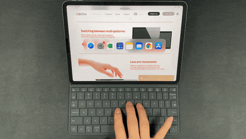 Touchpad Fusion Keyboard - Universal | Mokibo